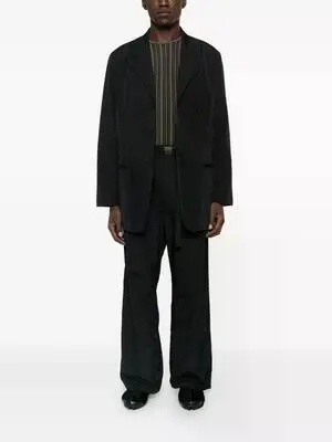 Y3 Buckle-fastening Pocket Trousers