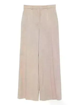 JOSEPH Pinstripe Wool Trousers