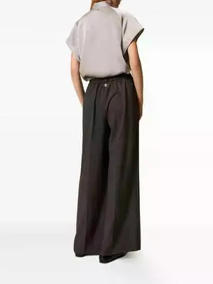 TWINSET Pleated Palazzo Pants