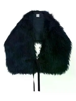 Stella Jean Faux-fur Tie Scarf