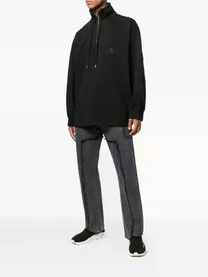 Vetements High-neck Half-zip Sweatshirt