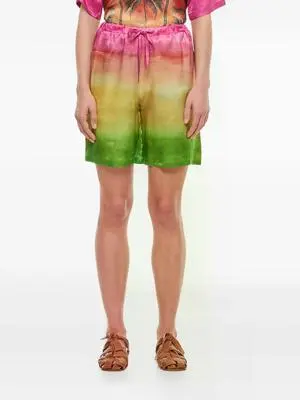 GIO GIOVANNI GEROSA Ombre Drawstring Shorts