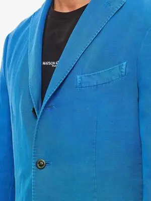 Boglioli Notched-lapel Single-breasted Blazer - Blue