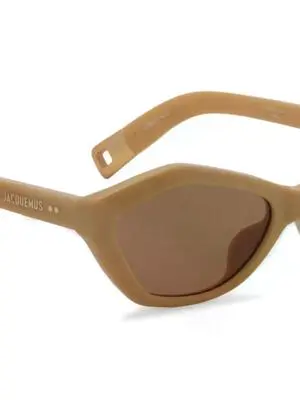 Jacquemus Geometric-frame Sunglasses