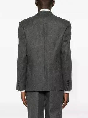 NOYOCO Two-button Notched Jacket