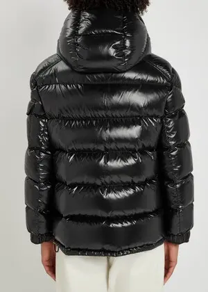Moncler Maire Quilted Hooded Jacket - Black