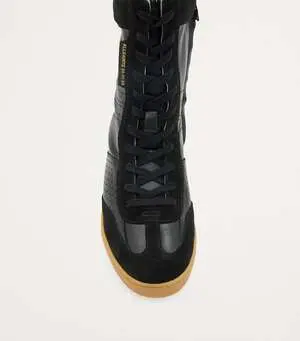 ALLSAINTS Louise Leather High-top Sneakers