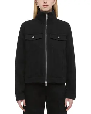 Helmut Lang Funnel Neck Trucker Jacket