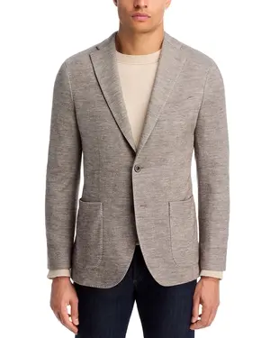 Boglioli Slim Fit K-jacket - Heather Brown