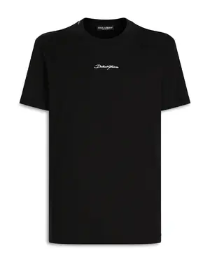 Dolce & Gabbana Short Sleeve Logo Tee