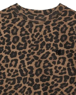 ANINE BING Miles Print Sweatshirt - Leopard