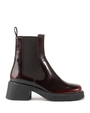 VAGABOND SHOEMAKERS Dorah Leather Chelsea Boots - Red