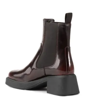 VAGABOND SHOEMAKERS Dorah Leather Chelsea Boots - Red