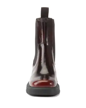 VAGABOND SHOEMAKERS Dorah Leather Chelsea Boots - Red