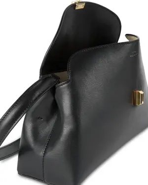 TOTEME T-lock Smooth-leather Convertible Clutch