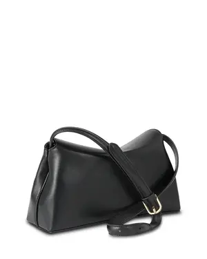 TOTEME T-lock Smooth-leather Convertible Clutch