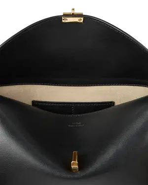 TOTEME T-lock Smooth-leather Convertible Clutch
