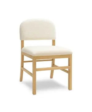 TOV FURNITURE Calla Performance Velvet Dining Chair - Cream