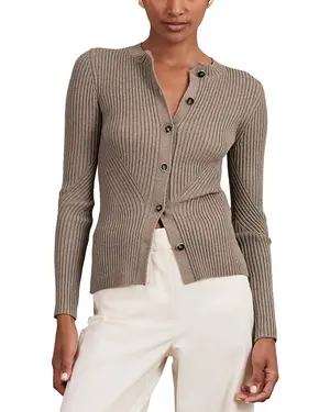Reiss Button Detailed Knitwear For Women