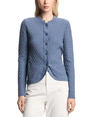 Emporio Armani Textured Cardigans For Women