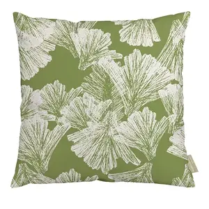 NOHO HOME Nahenahe Aloe Decorative Pillow Cover, 20 X 20 - Green