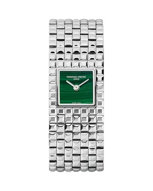 FREDERIQUE CONSTANT Manchette Watch - Green/silver