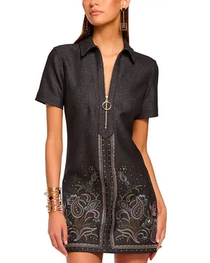Ramy Brook Embroidered Coverups