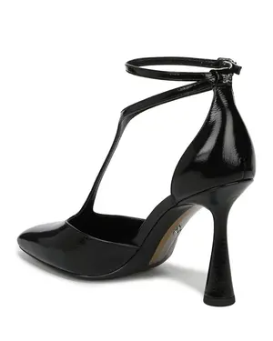 Sam Edelman Everett Leather Cutout Pumps - Black