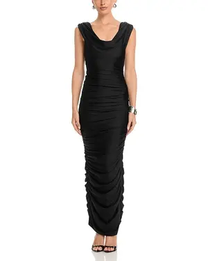 Black Halo Evangeline Gown - Black