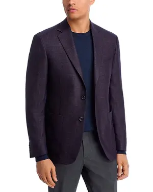 Bloomingdale's Notched Lapel Coats For Men