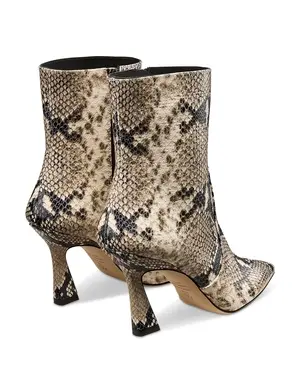 STUART WEITZMAN Vinnie 85 Zip Booties - Roccia