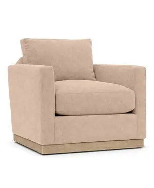 HUDSON PARK COLLECTION Inwood Swivel Chair - Exclusive - Sand