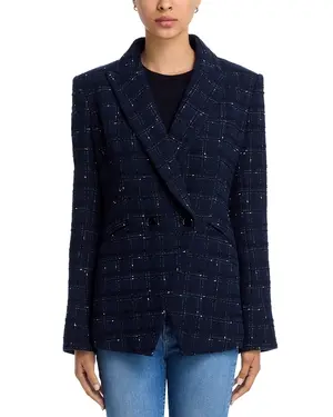 Veronica Beard Rickie Dickey Tweed Jacket