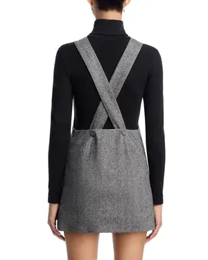 French Connection Wool-blend Mini Dress
