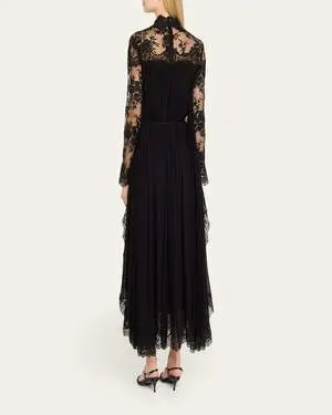 Zimmermann Lace Batwing Maxi Dress