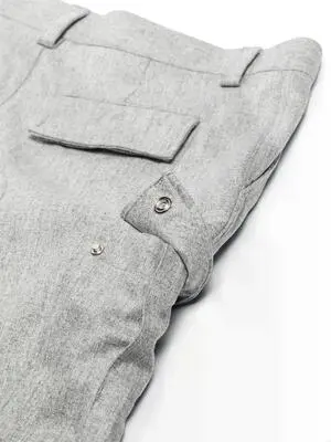 Brunello Cucinelli Wool Cargo Trousers