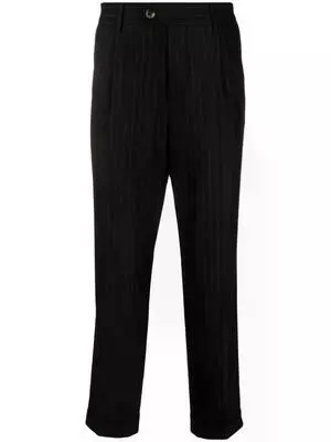 Brunello Cucinelli Pinstripe Virgin Wool Trousers