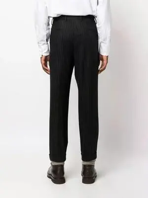 Brunello Cucinelli Pinstripe Virgin Wool Trousers