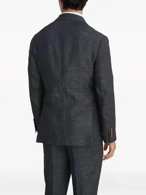 Brunello Cucinelli Double-breasted Linen Blazer