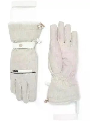Brunello Cucinelli Shearling Mountain Gloves