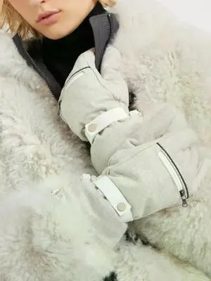 Brunello Cucinelli Shearling Mountain Gloves
