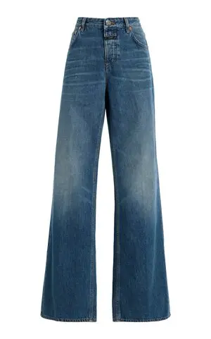 Closed Gillan Flared-Leg Rigid Jeans Medium Wash
