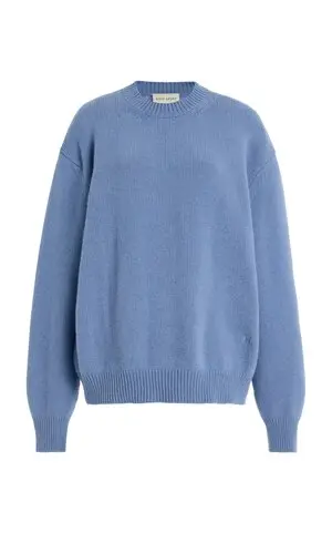 HIGH SPORT Georgia Wool Sweater - Blue