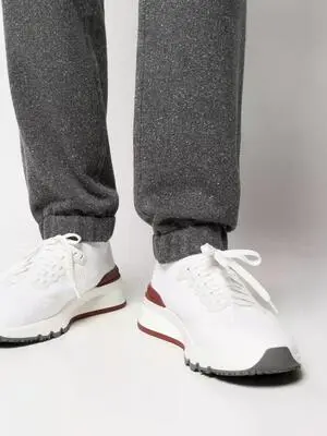 Brunello Cucinelli Mélange Track Trousers