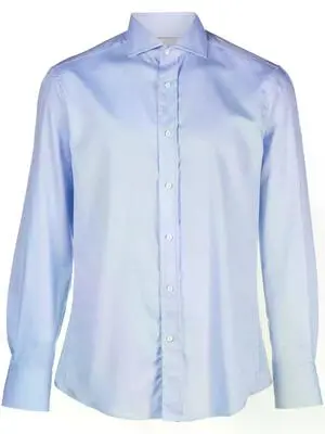 BRUNELLO CUCINELLI Long-sleeved Cotton Shirt