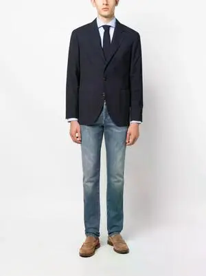 Brunello Cucinelli Long-sleeved Cotton Shirt
