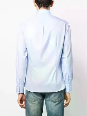 Brunello Cucinelli Long-sleeved Cotton Shirt