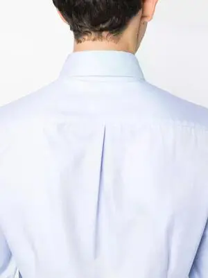 Brunello Cucinelli Long-sleeved Cotton Shirt