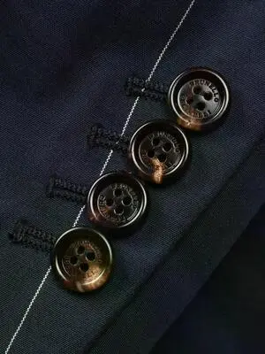 Brunello Cucinelli Pinstriped Buttoned Blazer