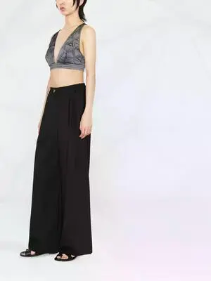 Brunello Cucinelli Quilted Cropped Top